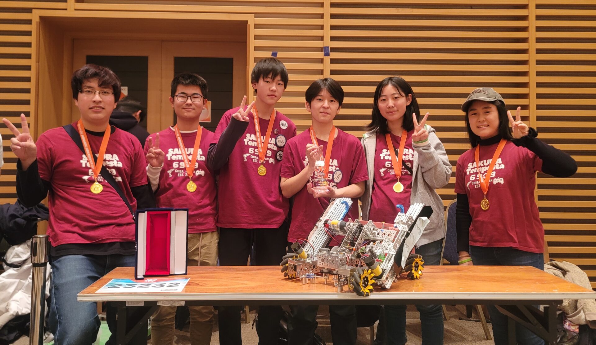 FTCチームSAKURA Tempestaが韓国大会で2'nd Inspireを獲得しました！ | 特定非営利活動法人サクラテンペスタ